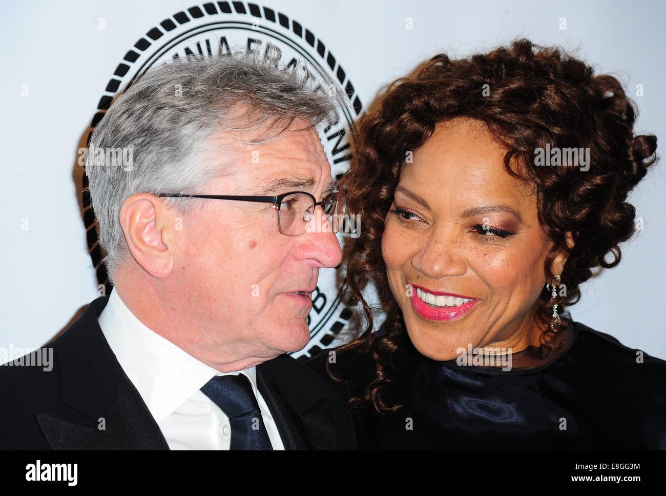 New York, NY, USA. 7th Oct, 2014. Robert De Niro, Grace Hightower at ...