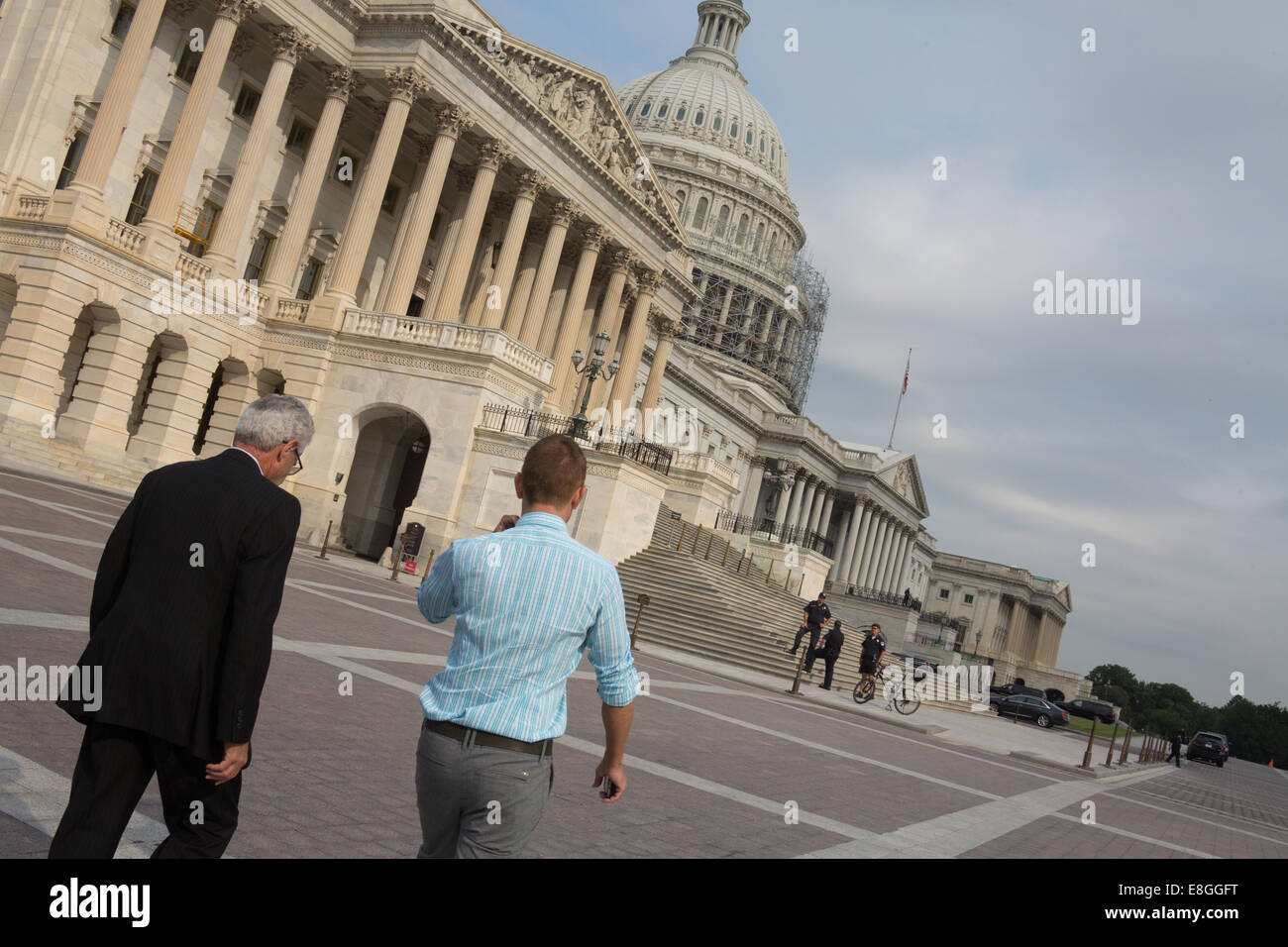 Representative Alan Lowenthal with his son, Superior Court Judge Daniel ...