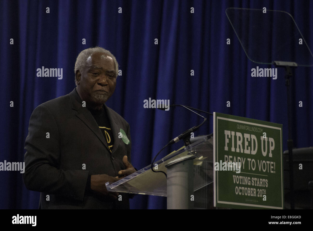 Chicago, IL, USA. 7th Oct, 2014. Congressman Danny Davis of Chicago ...