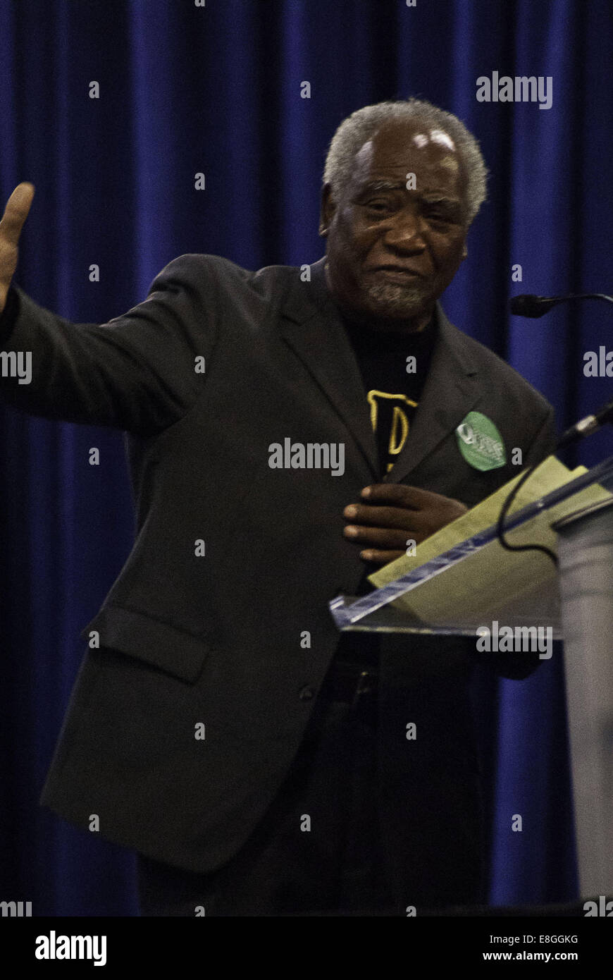 Chicago, IL, USA. 7th Oct, 2014. Congressman Danny Davis of Chicago ...