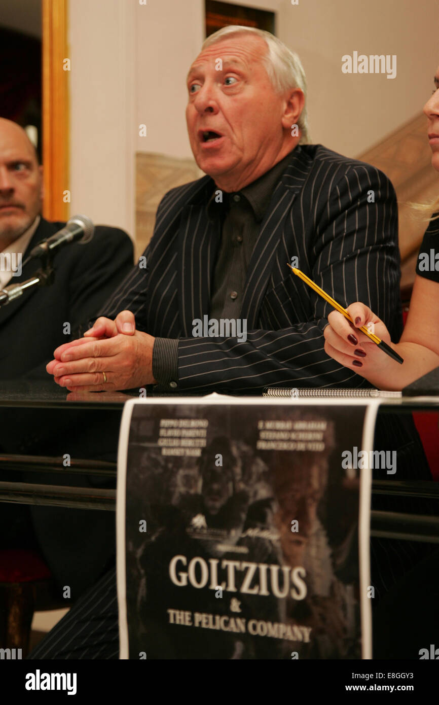 The great film director, Peter Greenaway during the presentation of his ...