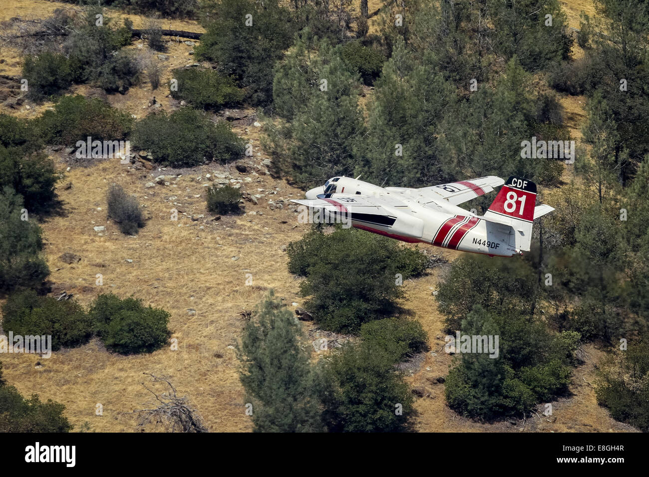 Air tanker retardant cal fire hi-res stock photography and images - Alamy