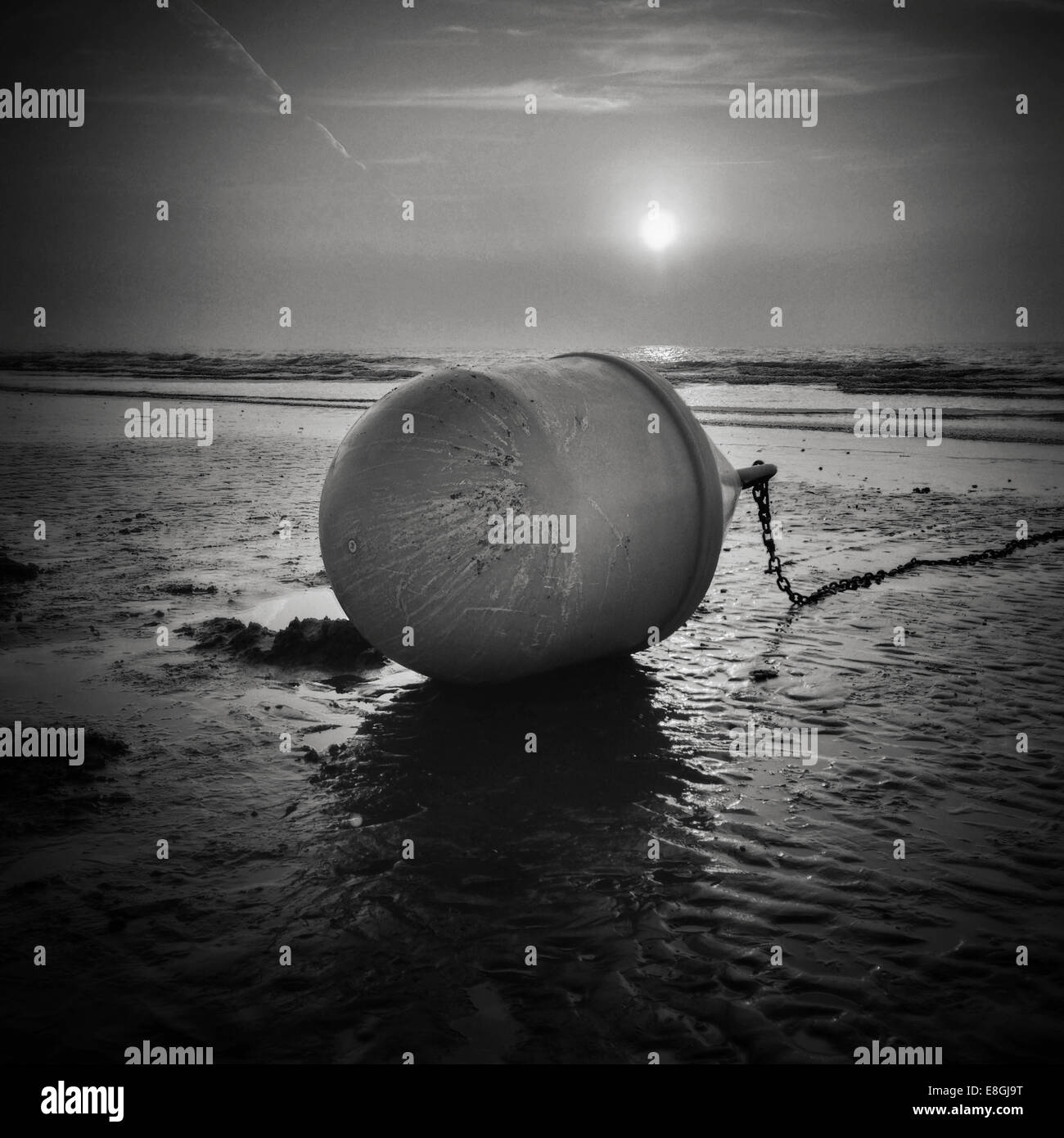 Buoy on beach Stock Photo - Alamy