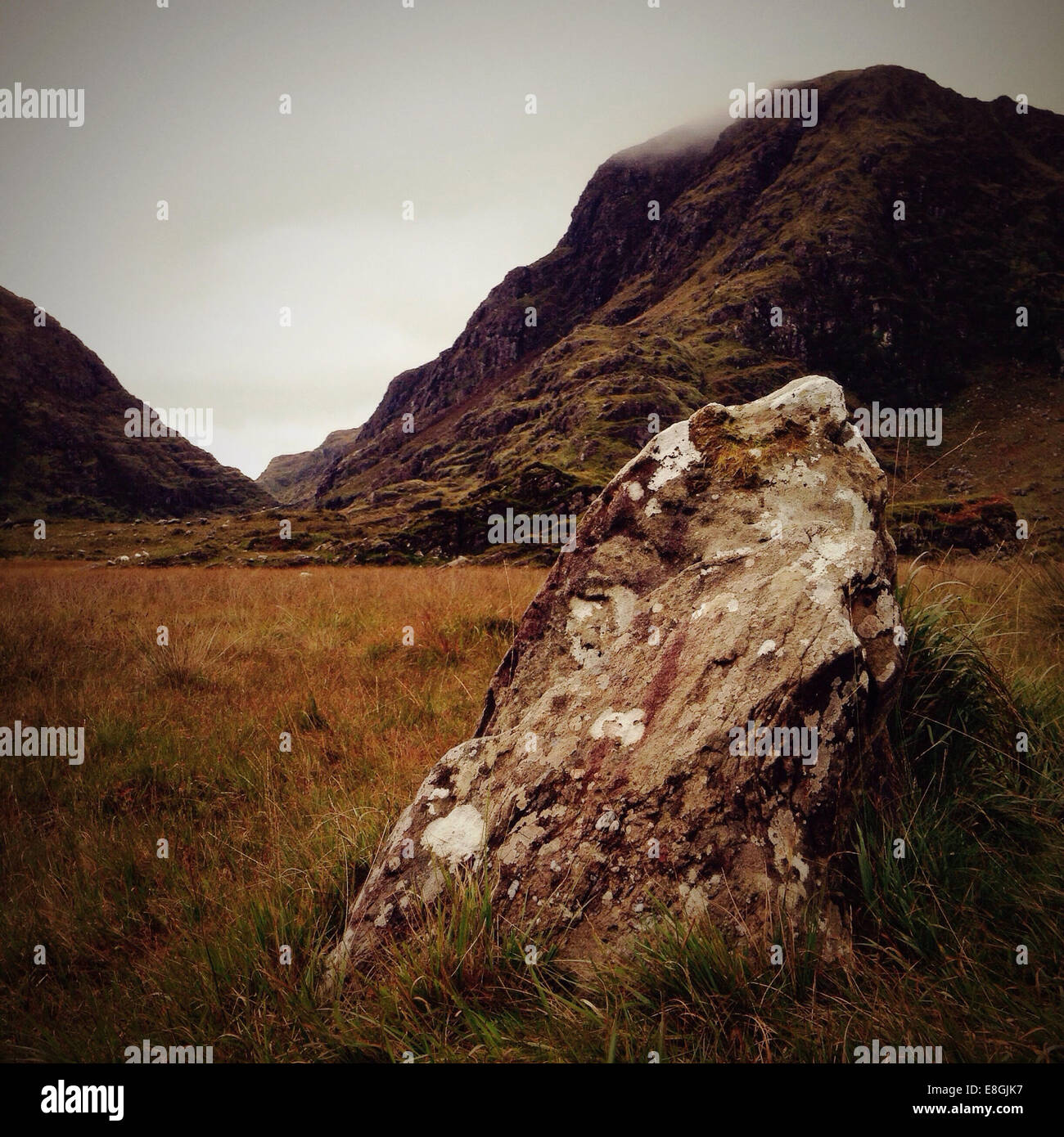 Ireland, Munster, County Kerry, Killarney, Gap of Dunloe Stock Photo ...