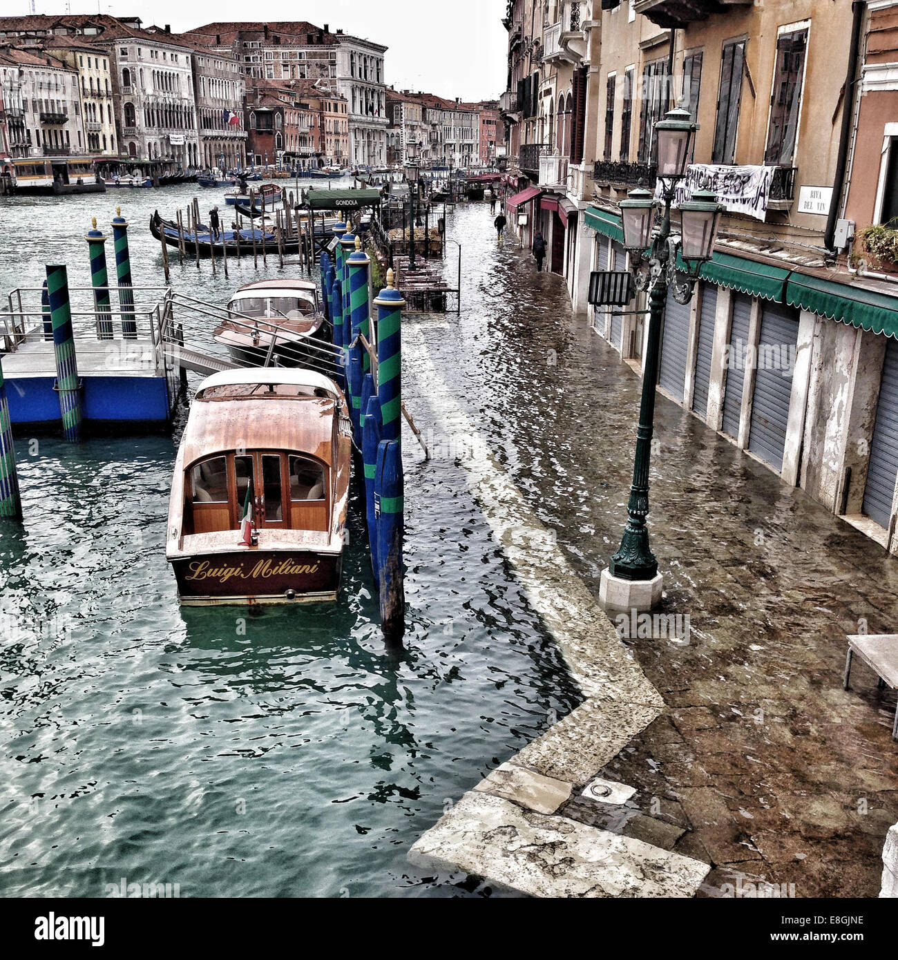 Italy, Venice, Venezia Flooding Stock Photo - Alamy