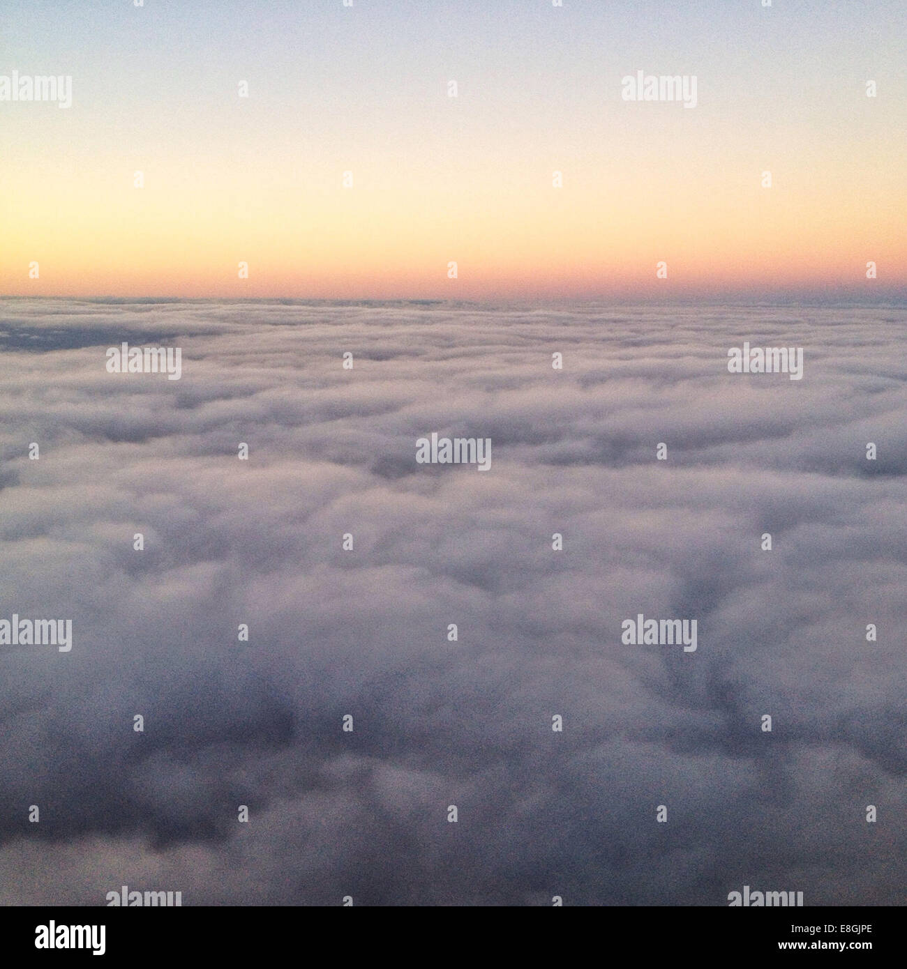 Sky above the clouds Stock Photo - Alamy