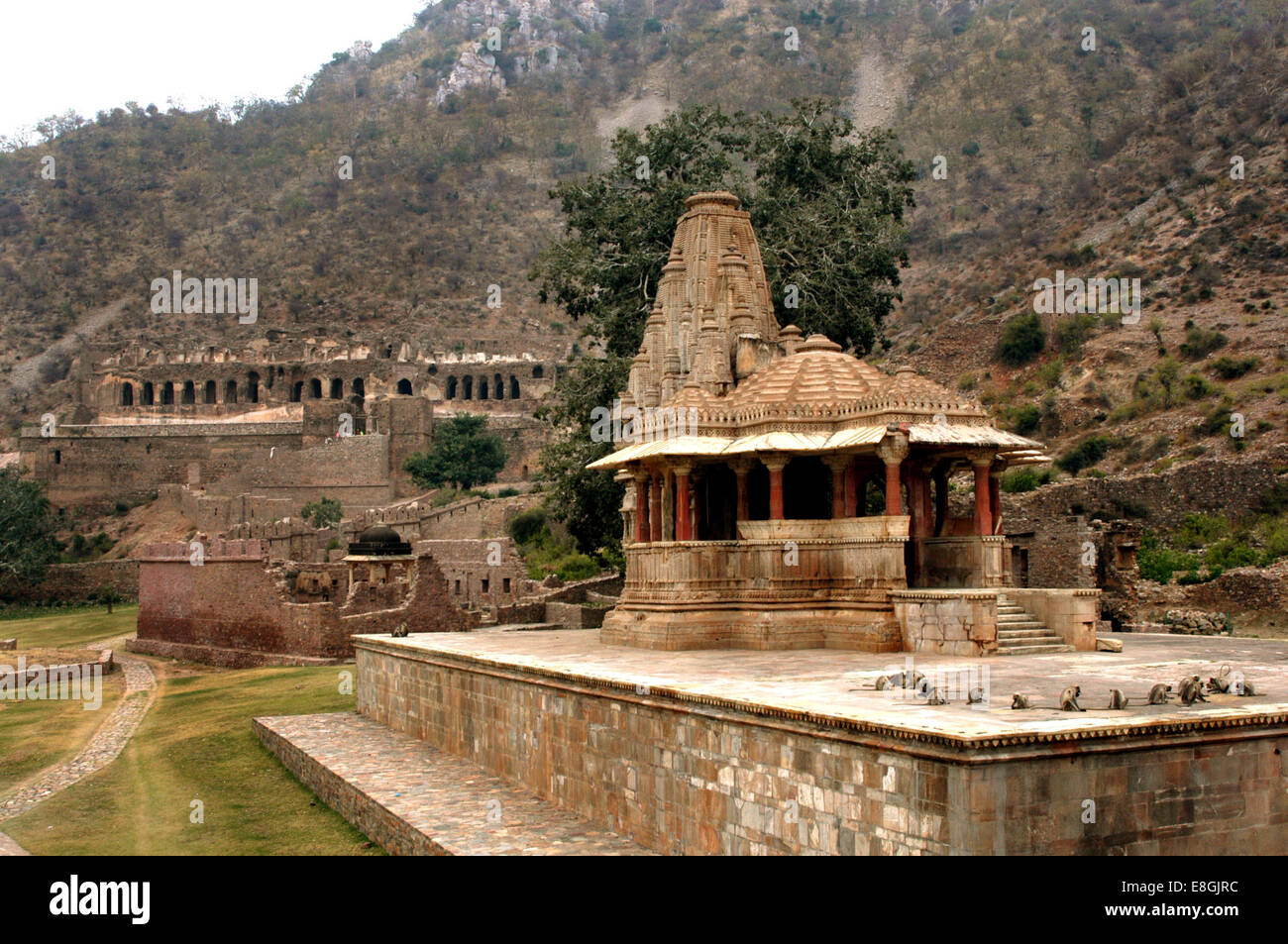 India, Rajasthan, Alwar, Temple Stock Photo - Alamy