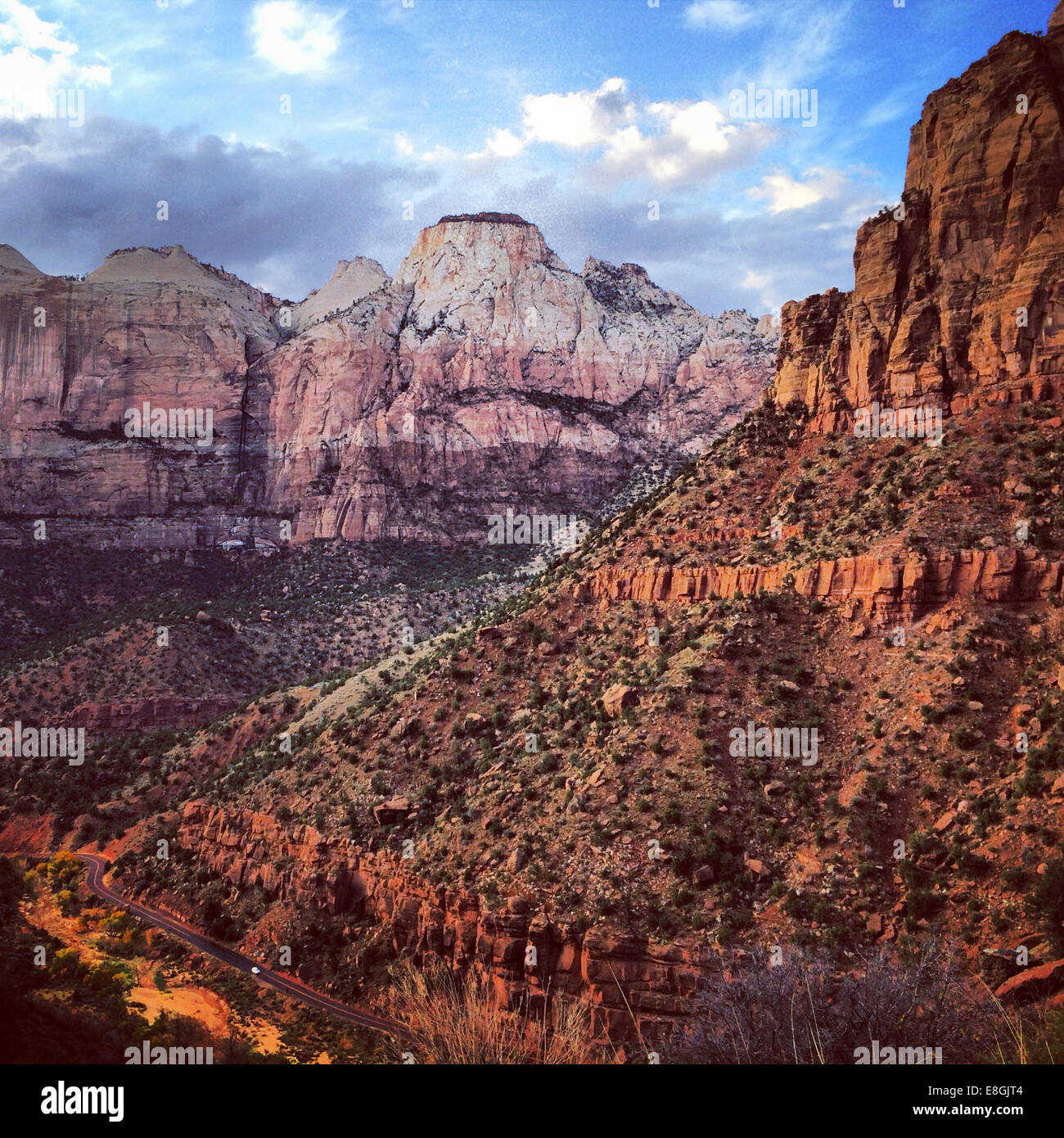 Zion national park hi-res stock photography and images - Alamy