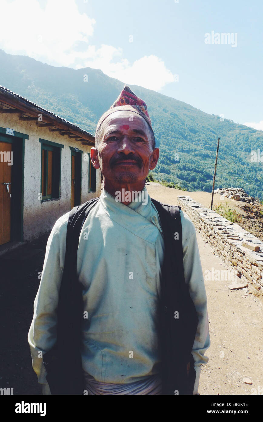 A traditional nepalese hat hi-res stock photography and images - Alamy