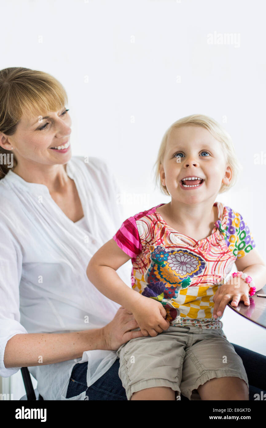 Sits on his lap hi-res stock photography and images - Alamy