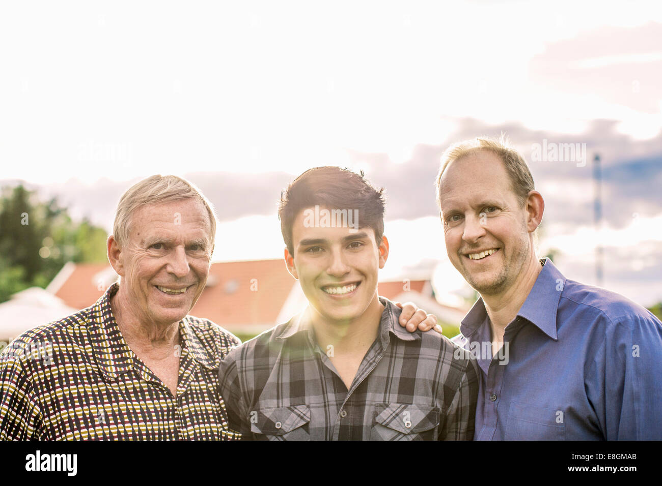Three generations hi-res stock photography and images - Alamy
