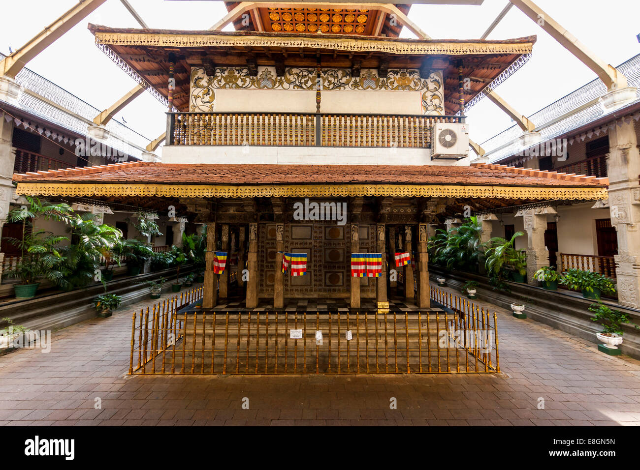 Holy Shrine in the Temple of the Sacred Tooth Relic, Sri Dalada ...