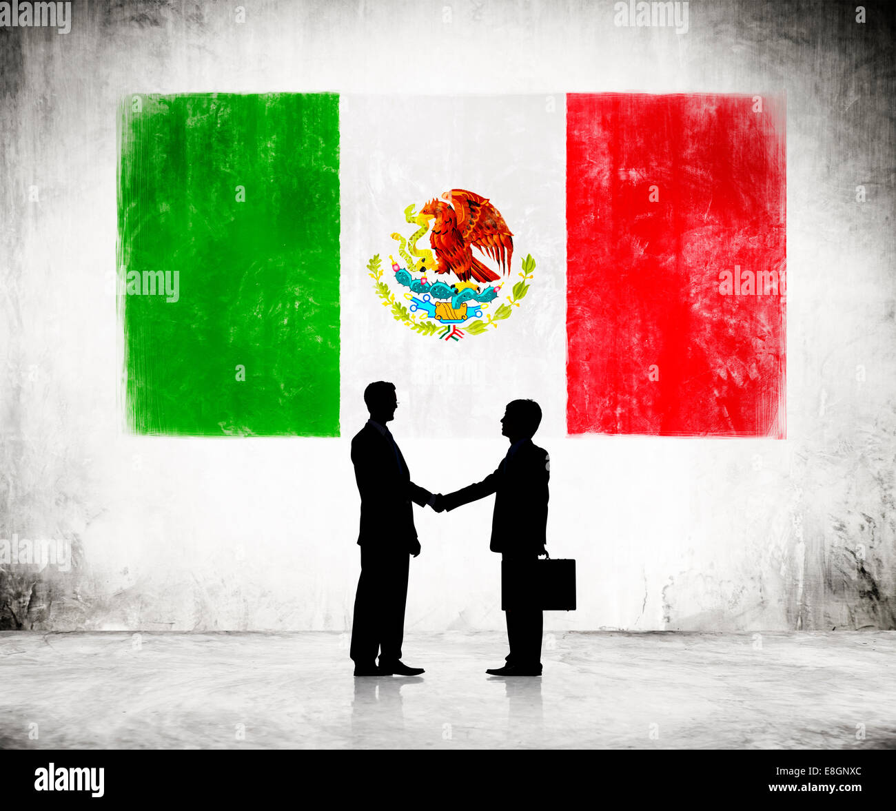 Mexico Flag Handshake High Resolution Stock Photography and Images - Alamy