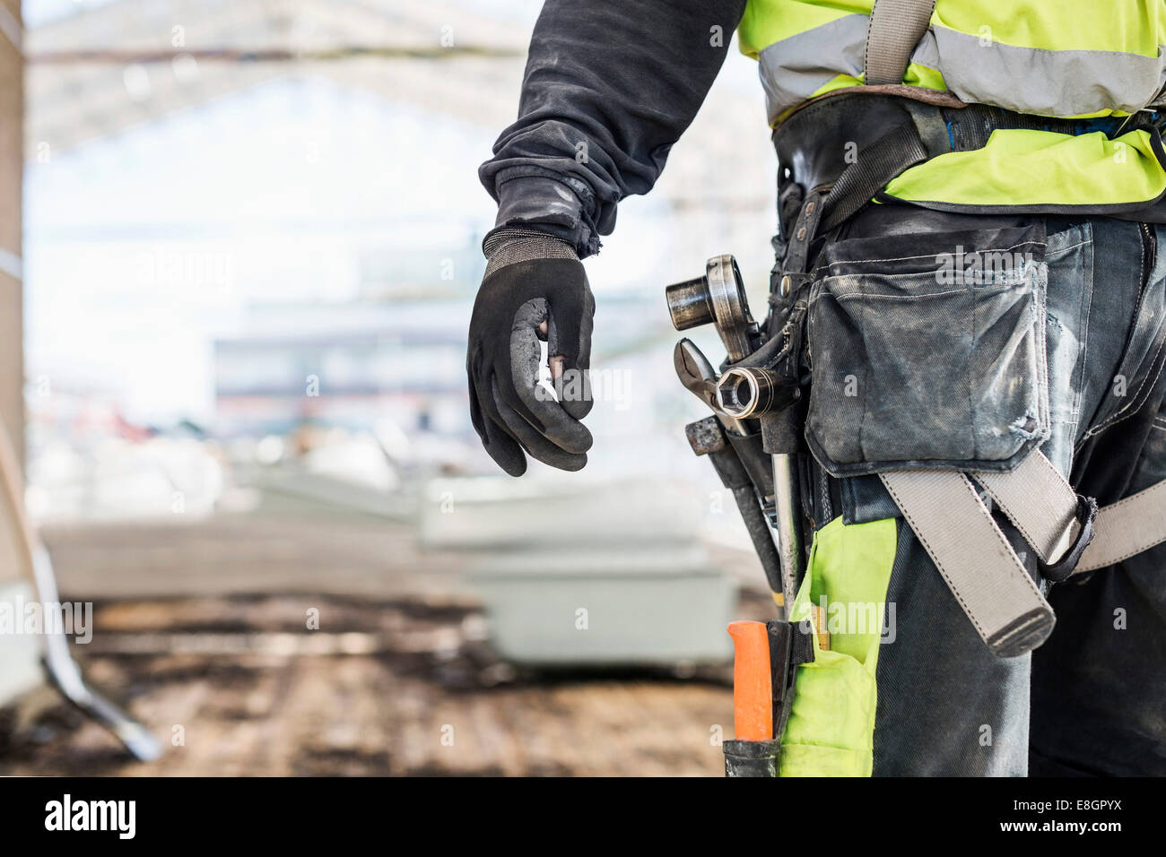Construction tool belt hi-res stock photography and images - Alamy