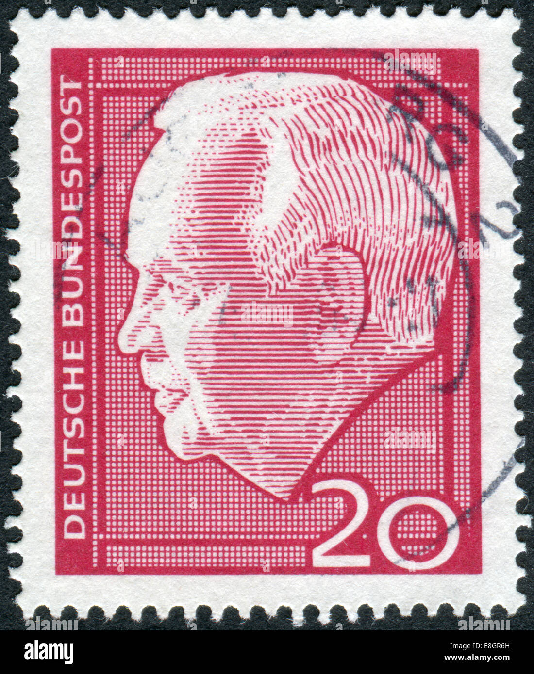 GERMANY - CIRCA 1964: Postage stamp printed in Germany, shows the ...