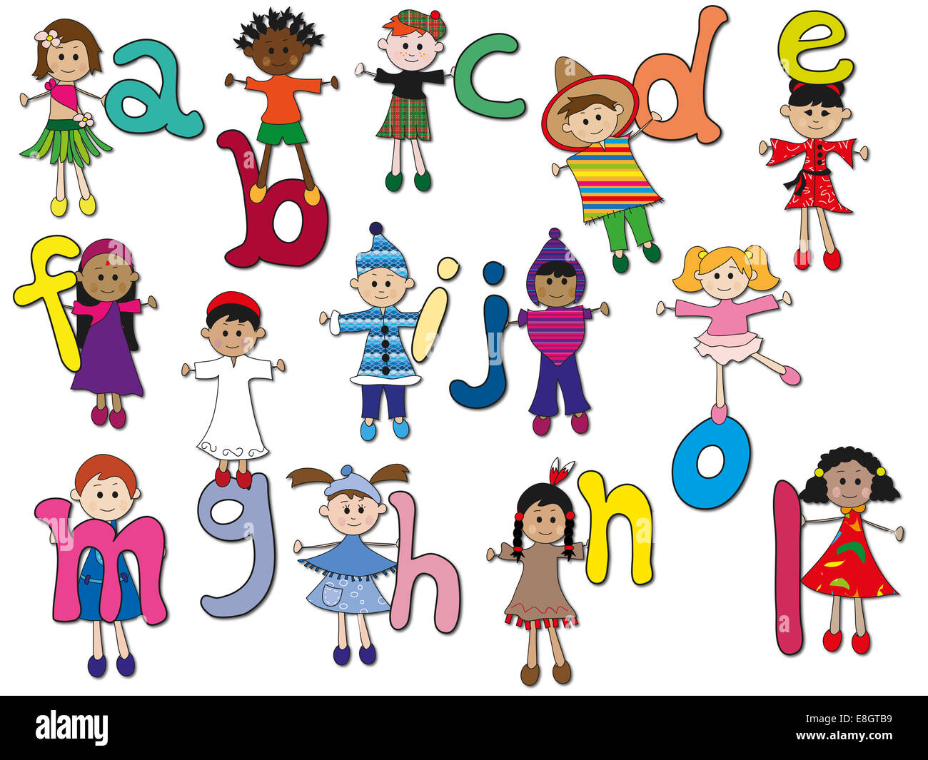 Lowercase Alphabet Clipart