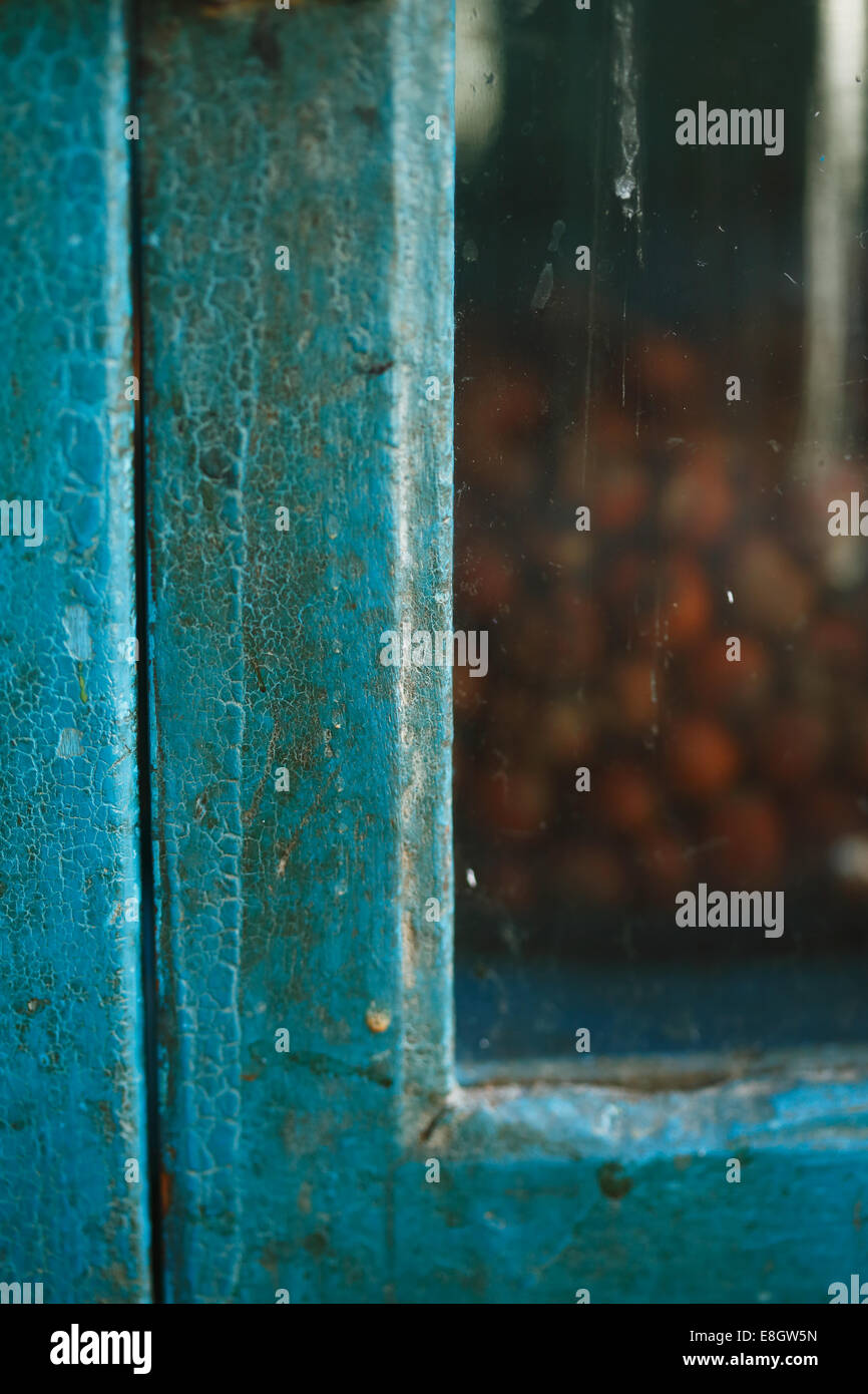 Rusted Window Frame Stock Photo - Alamy