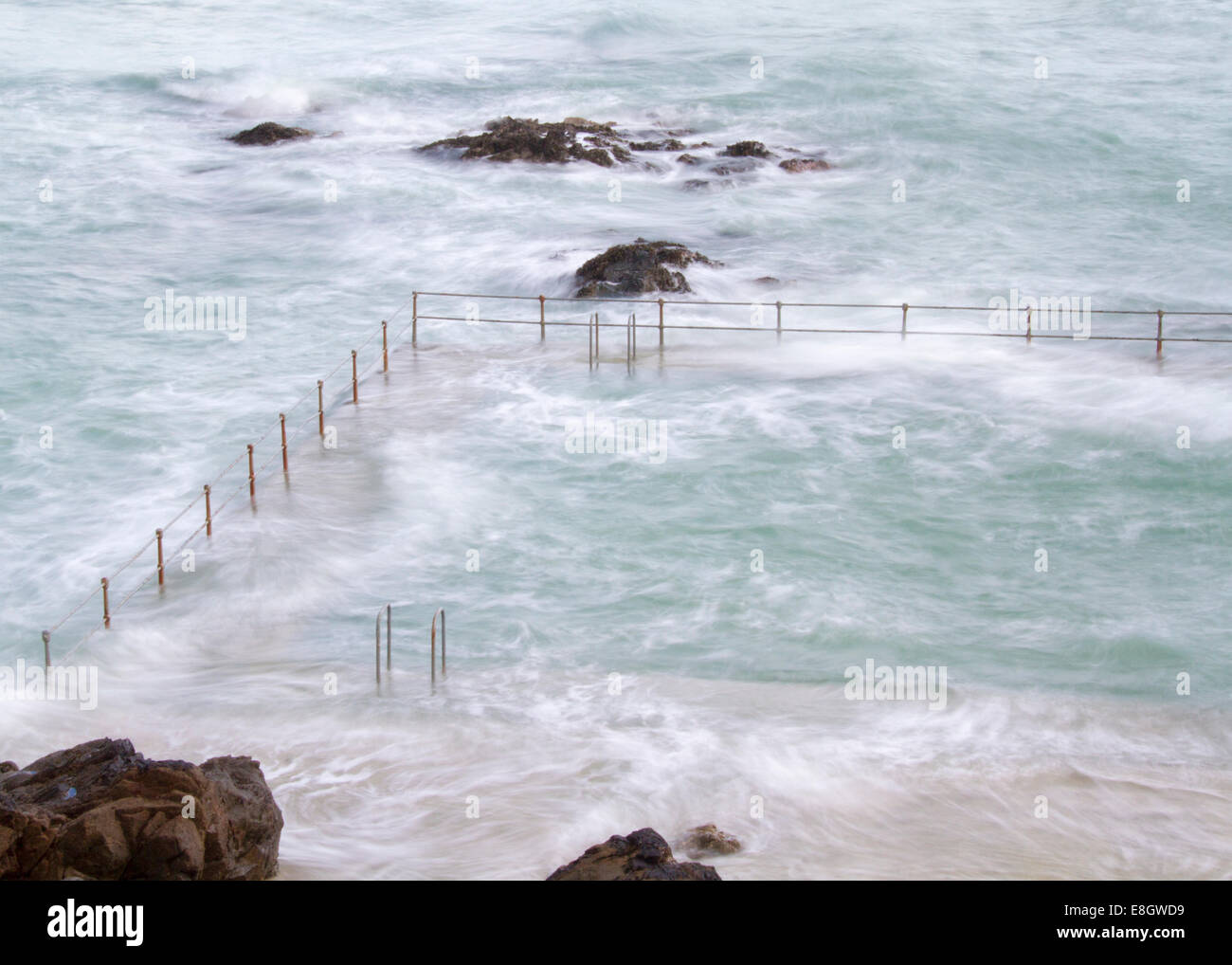 Natural Pool in Guernsey, Channel Islands Stock Photo - Alamy