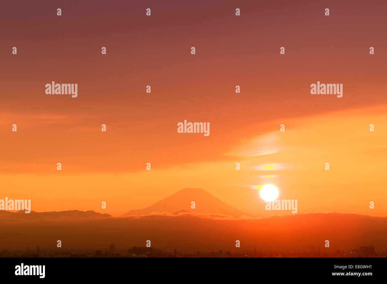 View Of Mount Fuji Stock Photo - Alamy