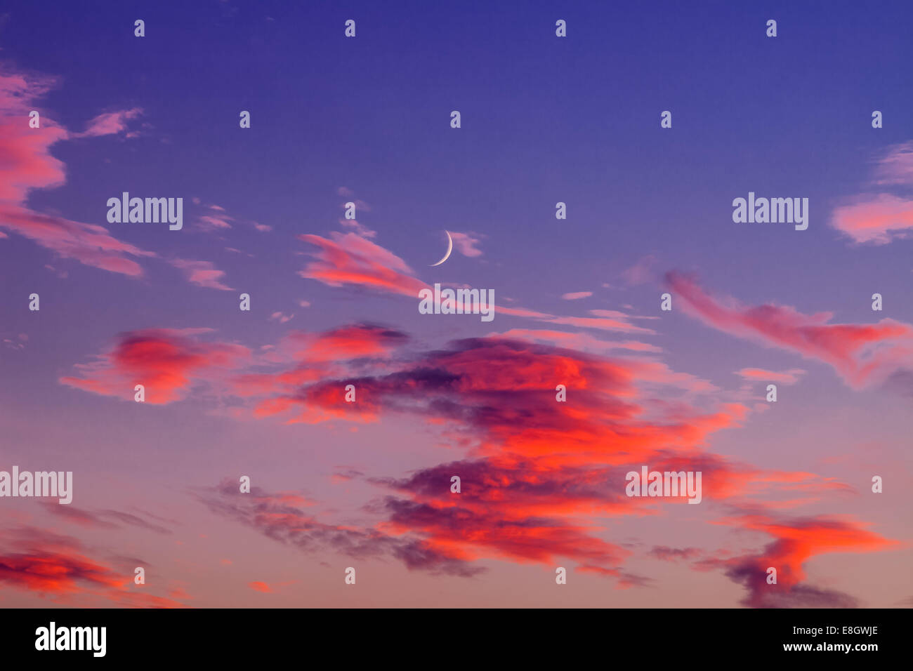 Clouded moon hi-res stock photography and images - Alamy