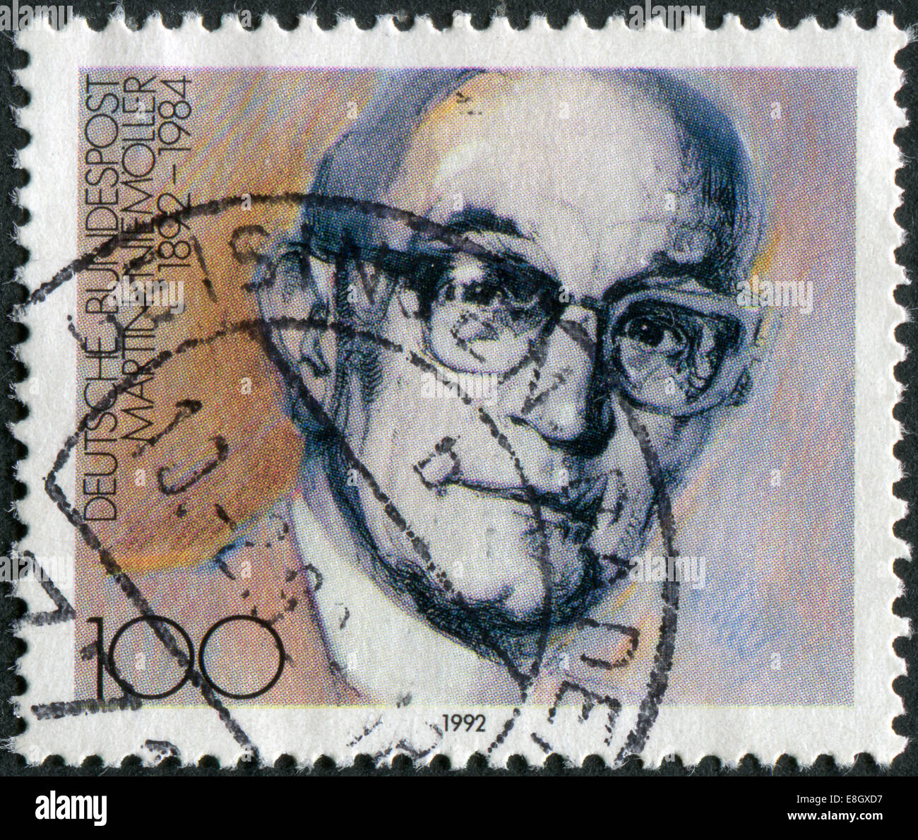 Pastor friedrich gustav emil martin niemöller hi-res stock photography ...