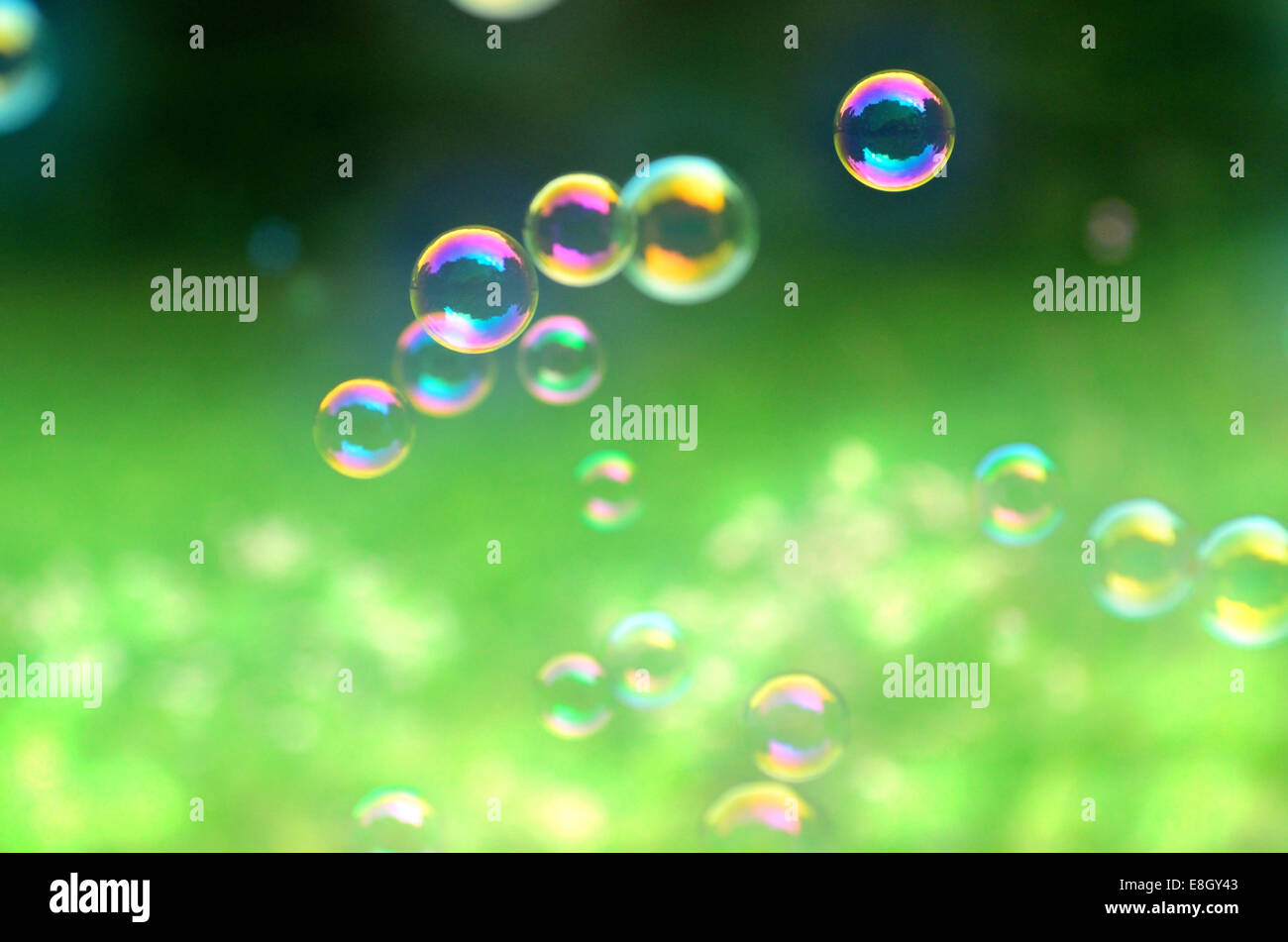Group bubbles floating in hi-res stock photography and images - Alamy