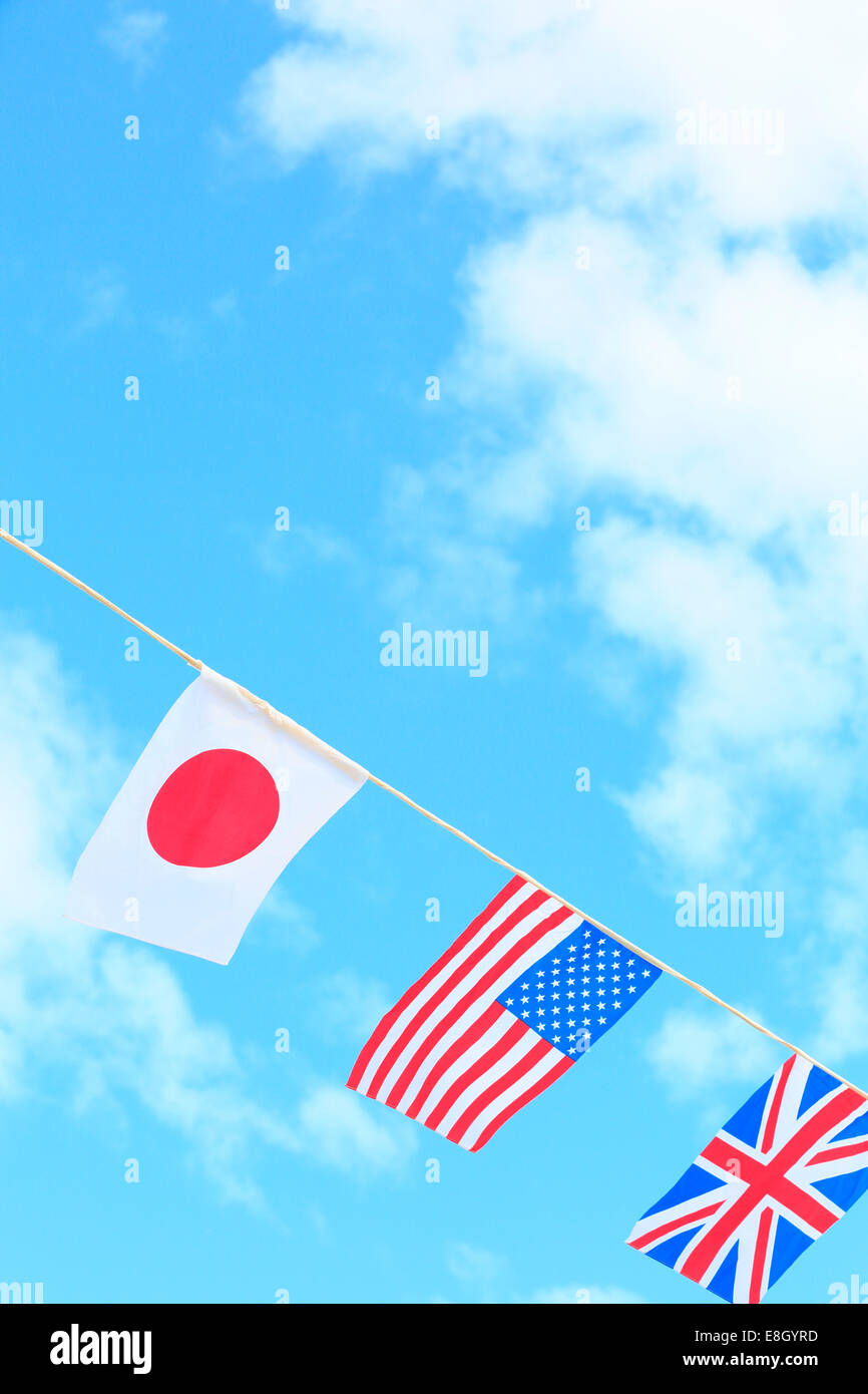 Multiple flags Cut Out Stock Images & Pictures - Alamy