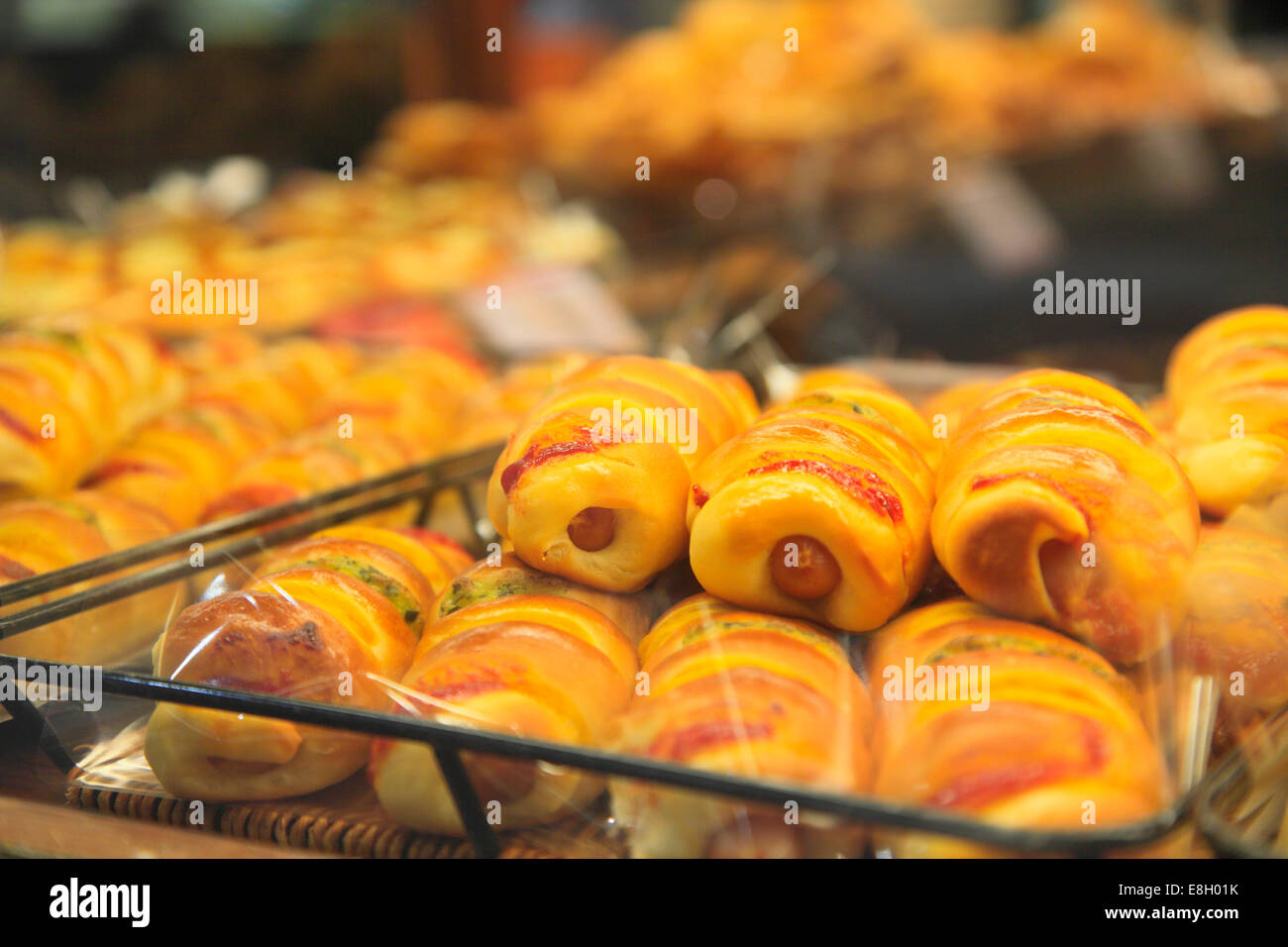 Pastry In A Shop Stock Photo - Alamy