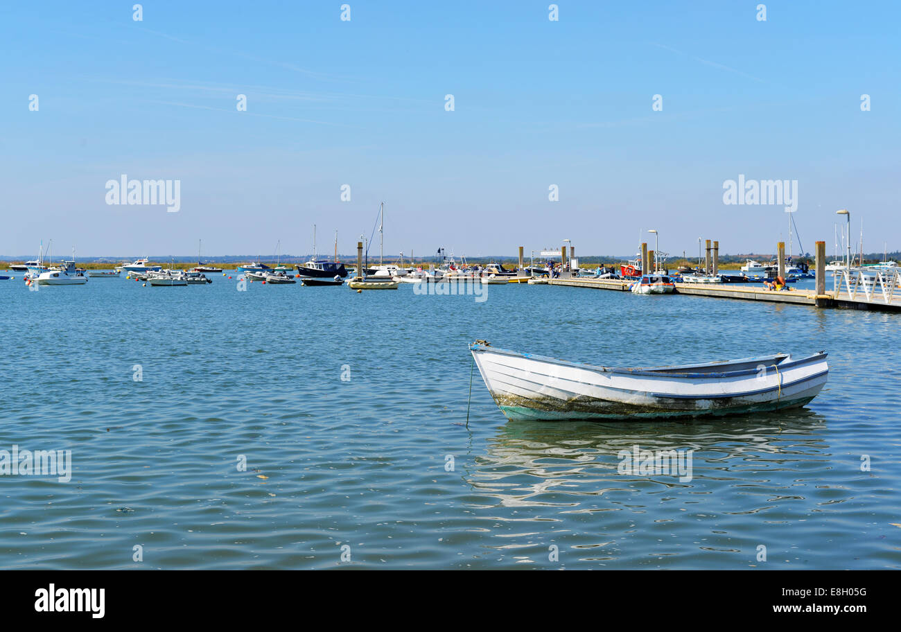 West Mersea Harbour Stock Photo - Alamy