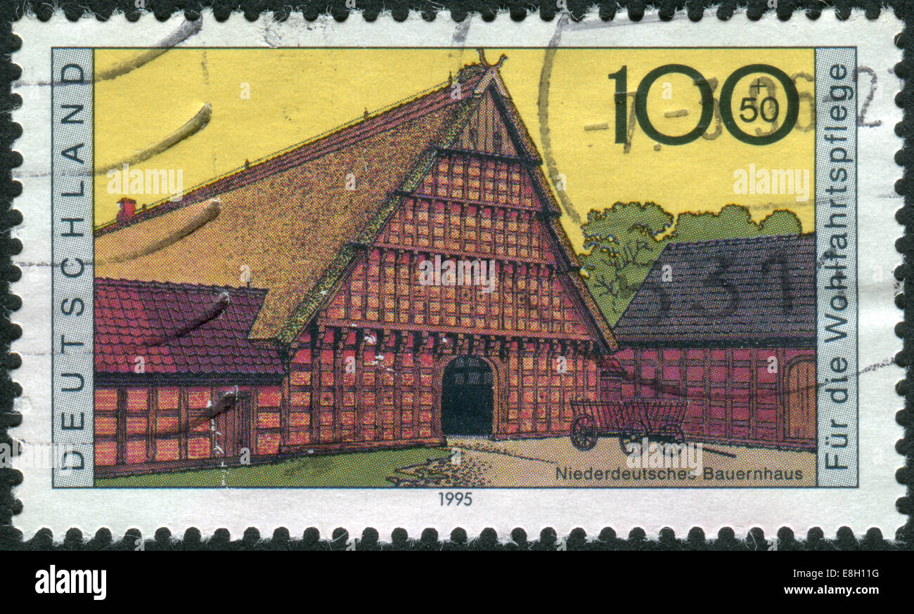 GERMANY - CIRCA 1995: Postage stamp printed in Germany, shows a ...