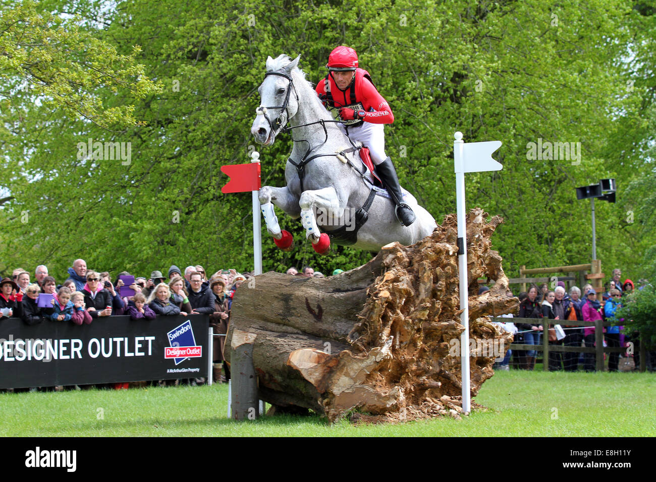 Paul Tapner on Kilronan at Badminton Horse Trials 2014 Stock Photo - Alamy