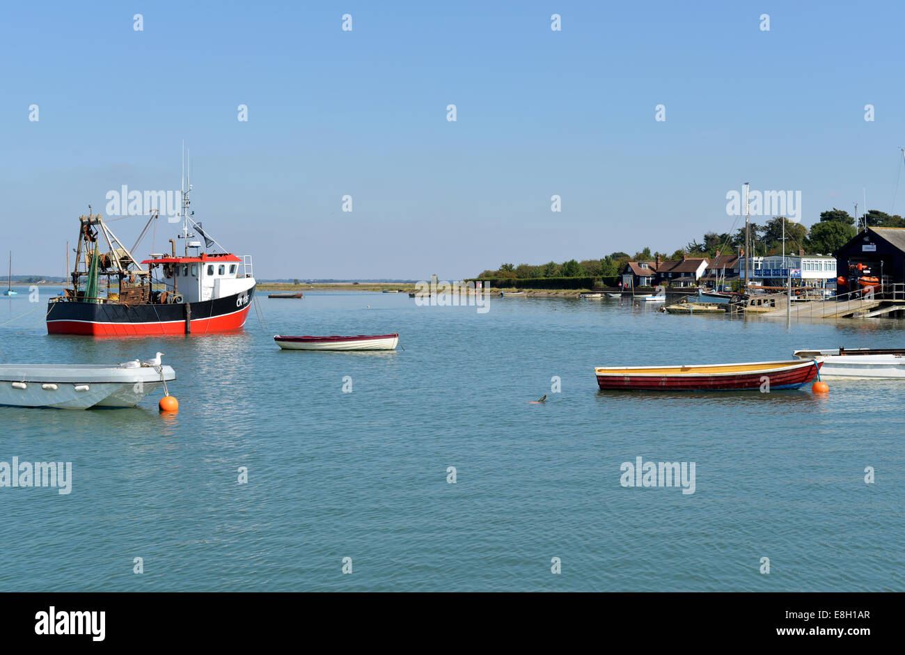 West Mersea - Harbour Stock Photo - Alamy