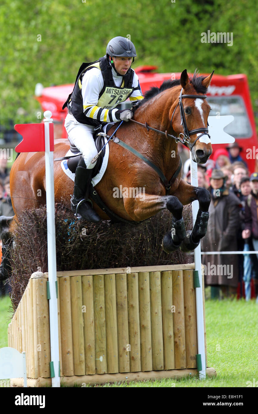 Sam Griffiths on Pualank Brockagh, winners at Badminton Horse Trials ...