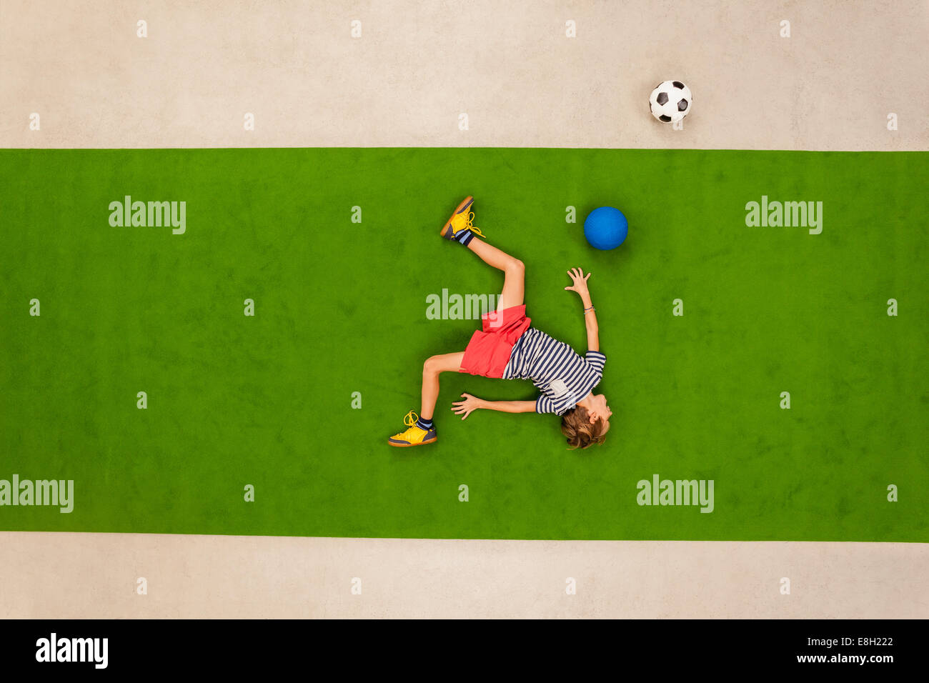 Bicycle kick hi-res stock photography and images - Alamy