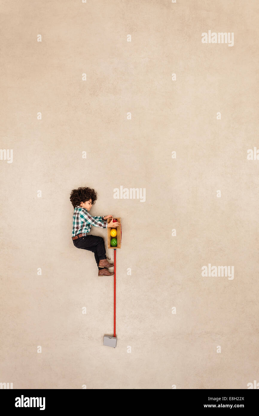 Climbing on traffic sign hi-res stock photography and images - Alamy