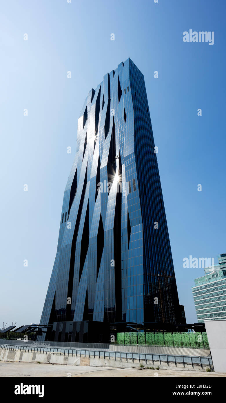 Austria, Vienna, Donau City, DC Tower 1 Stock Photo - Alamy
