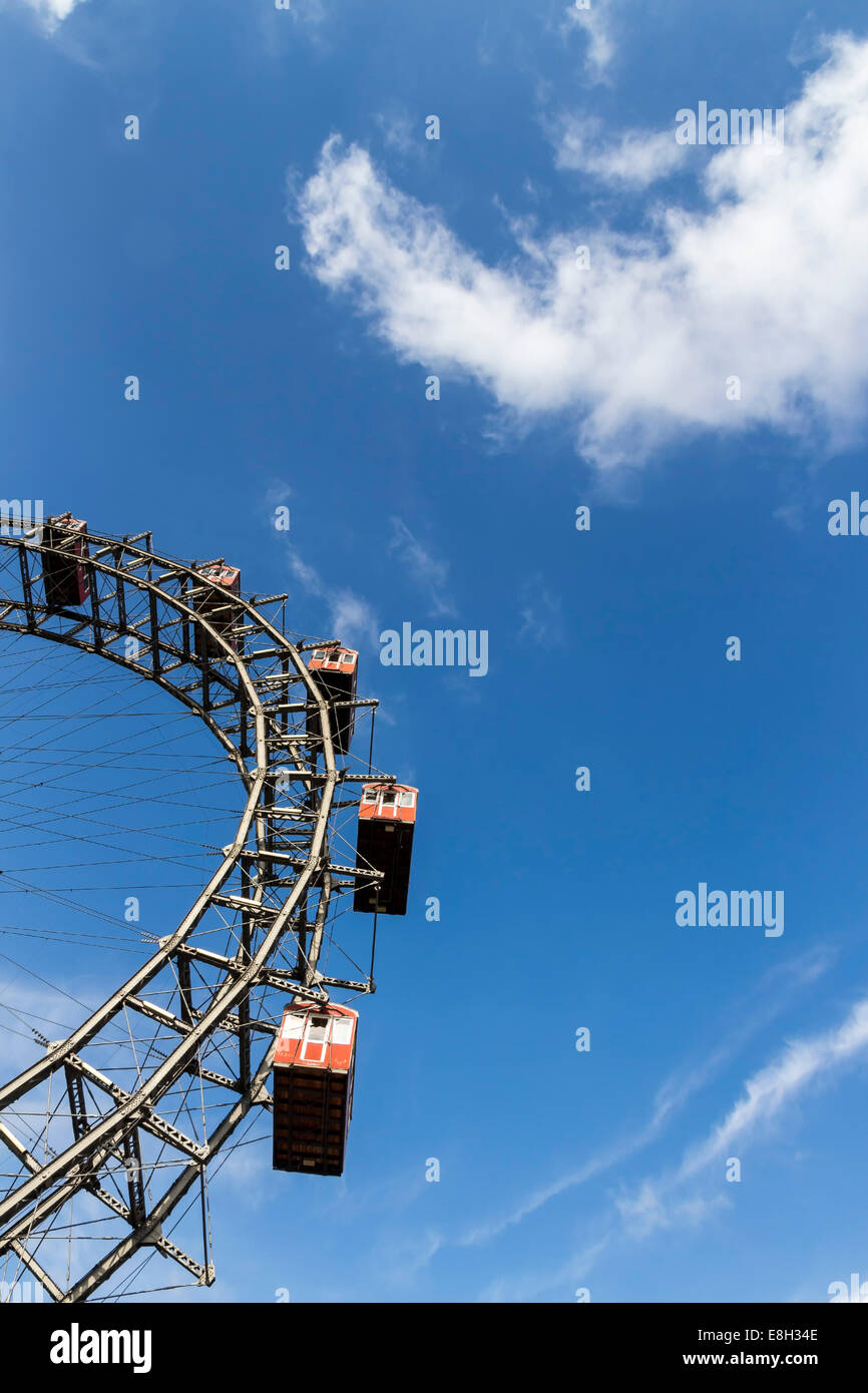Austria, Vienna, view to big wheel at Prater Stock Photo - Alamy
