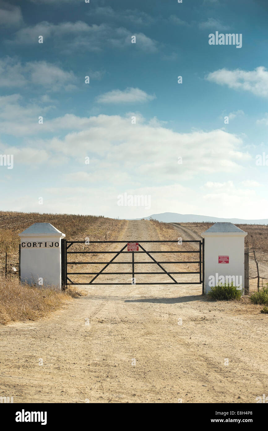 Spain, Andalusia, Gate Stock Photo - Alamy