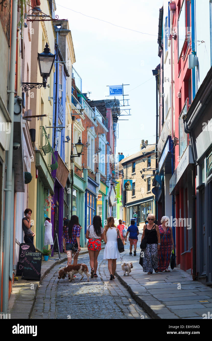 Old folkestone hi-res stock photography and images - Alamy