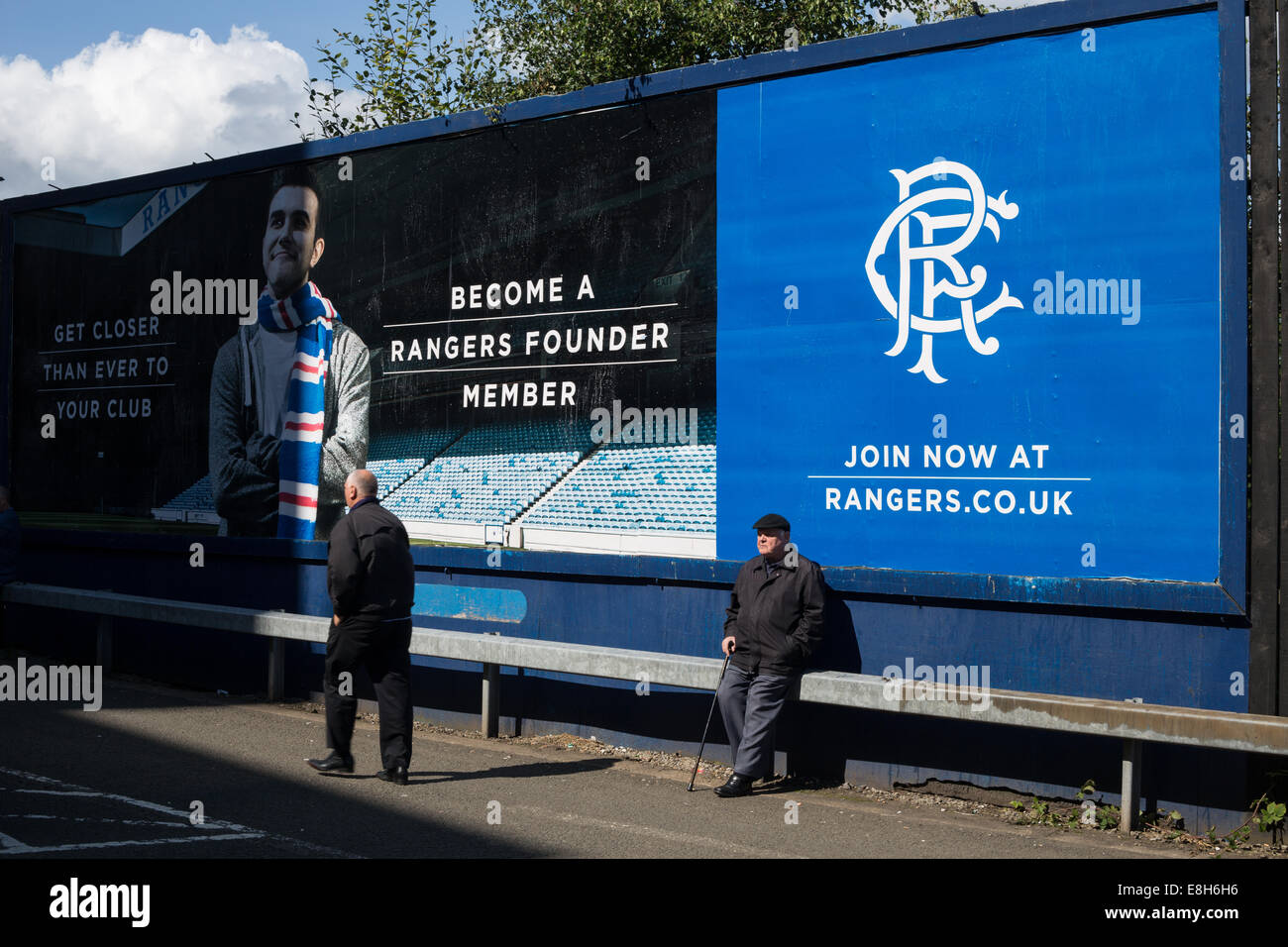 Ibrox gates hi-res stock photography and images - Alamy