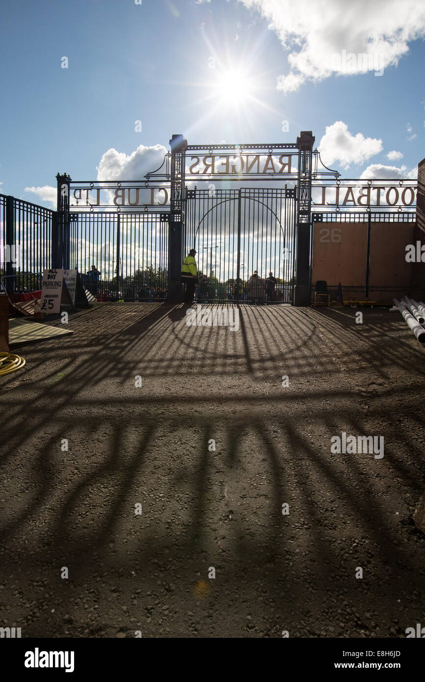 Ibrox gates hi-res stock photography and images - Alamy