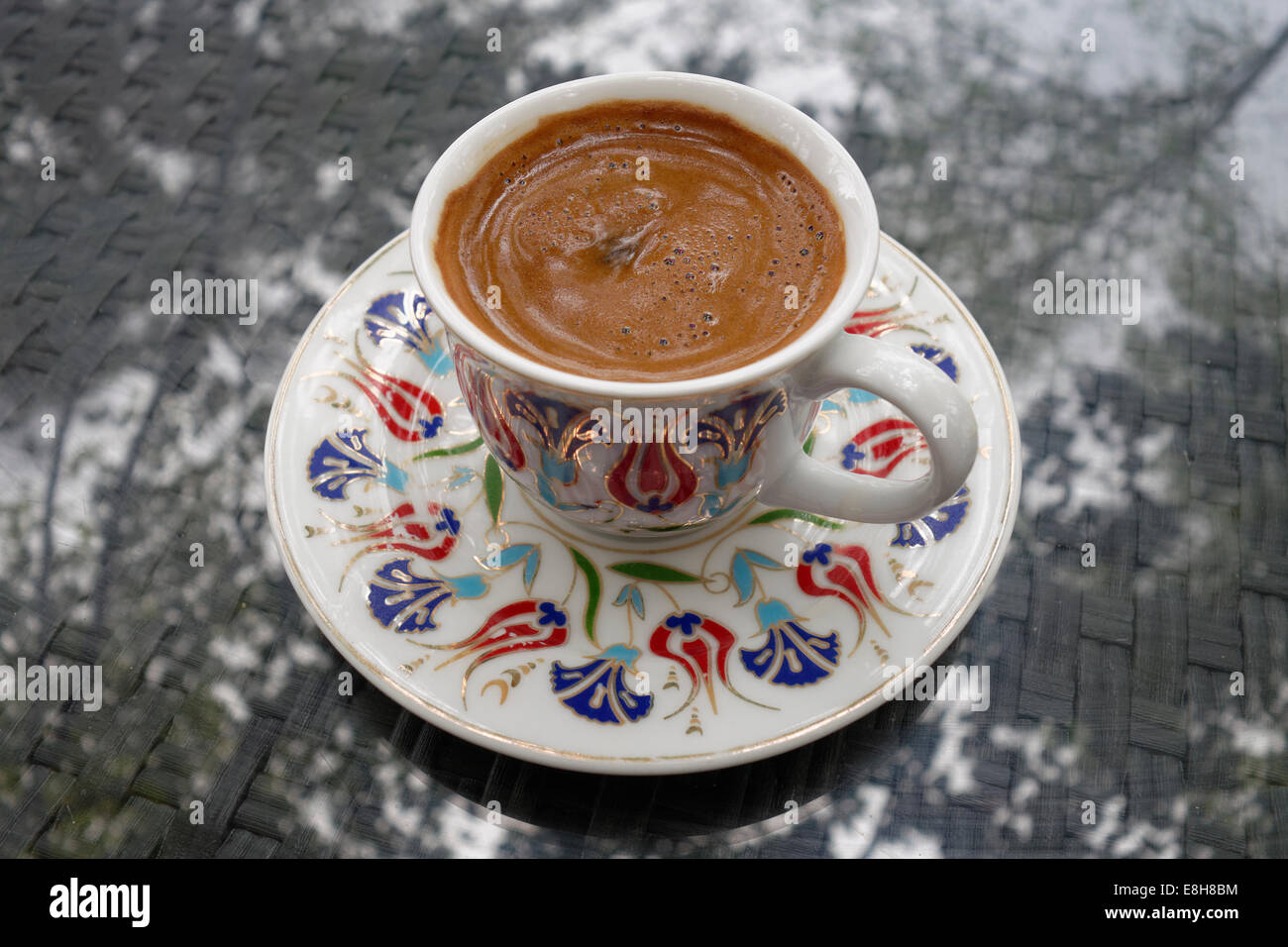 Turkey, Cup of Turkish coffee Stock Photo - Alamy