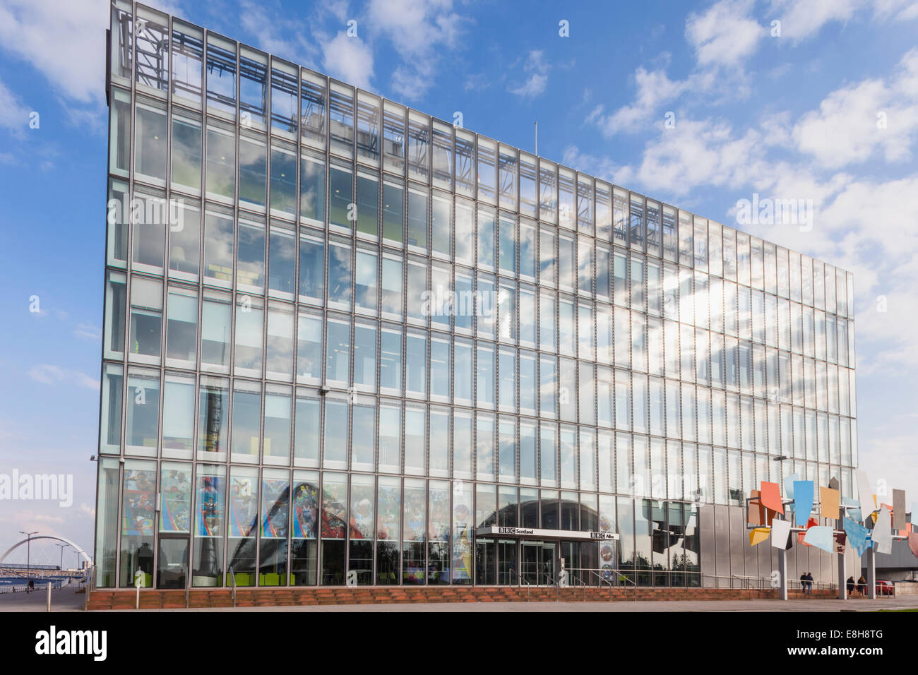 Scotland, Glasgow, Clydebank, BBC Scotland Building Stock Photo - Alamy
