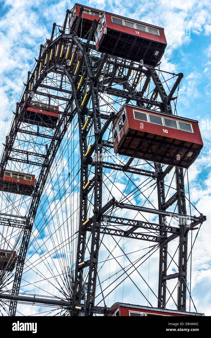 Austria, Vienna, Prater, Viennese giant wheel Stock Photo - Alamy