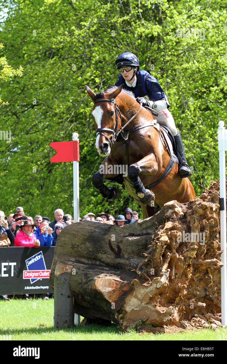 Paul Sims on Glengarnock at Badminton Horse Trials 2014 Stock Photo - Alamy
