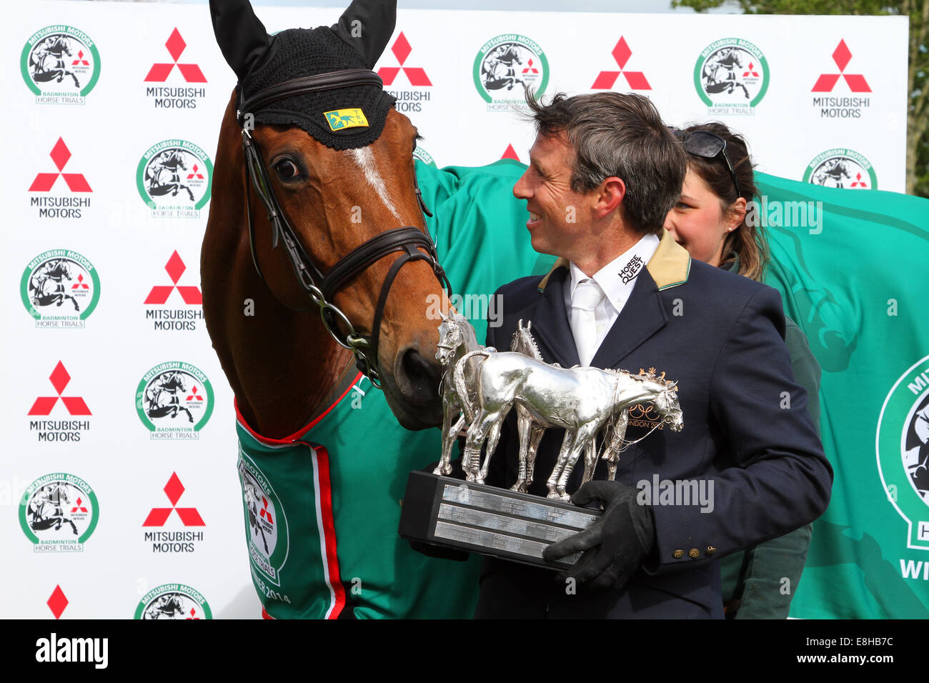 Sam Griffiths on Pualank Brockagh, winners at Badminton Horse Trials ...