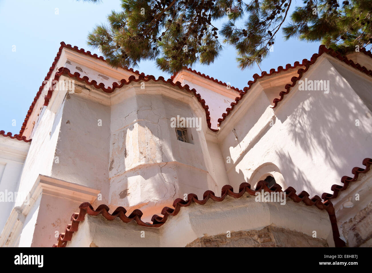 Church on Samos Stock Photo - Alamy