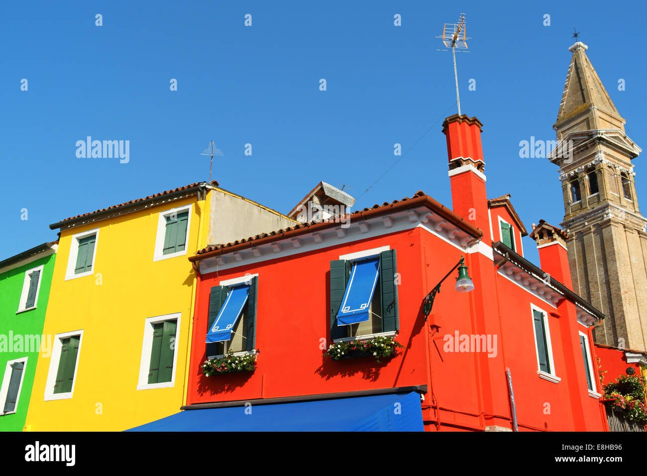 Colorful venetian house hi-res stock photography and images - Alamy