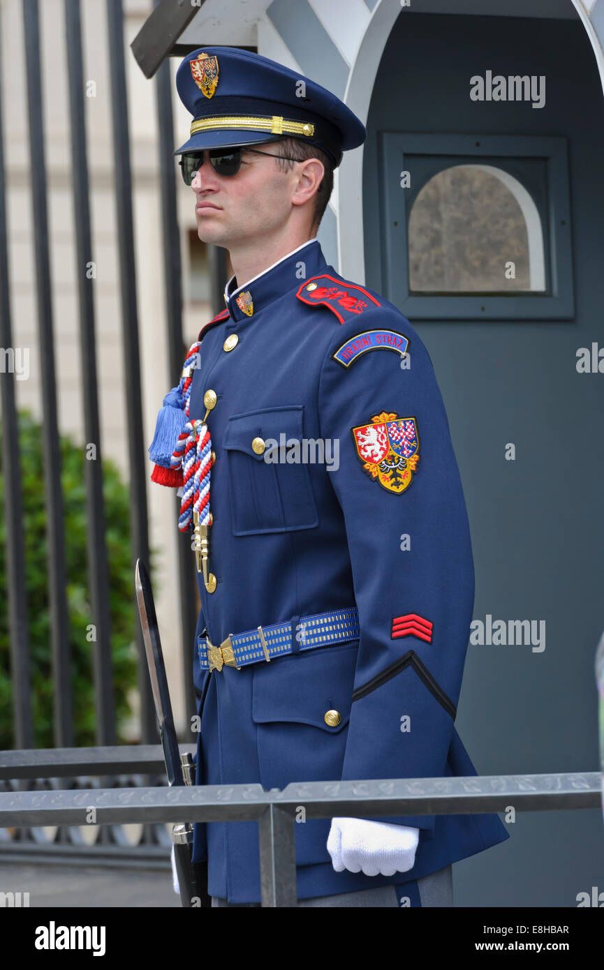 Prague castle uniform hi-res stock photography and images - Alamy