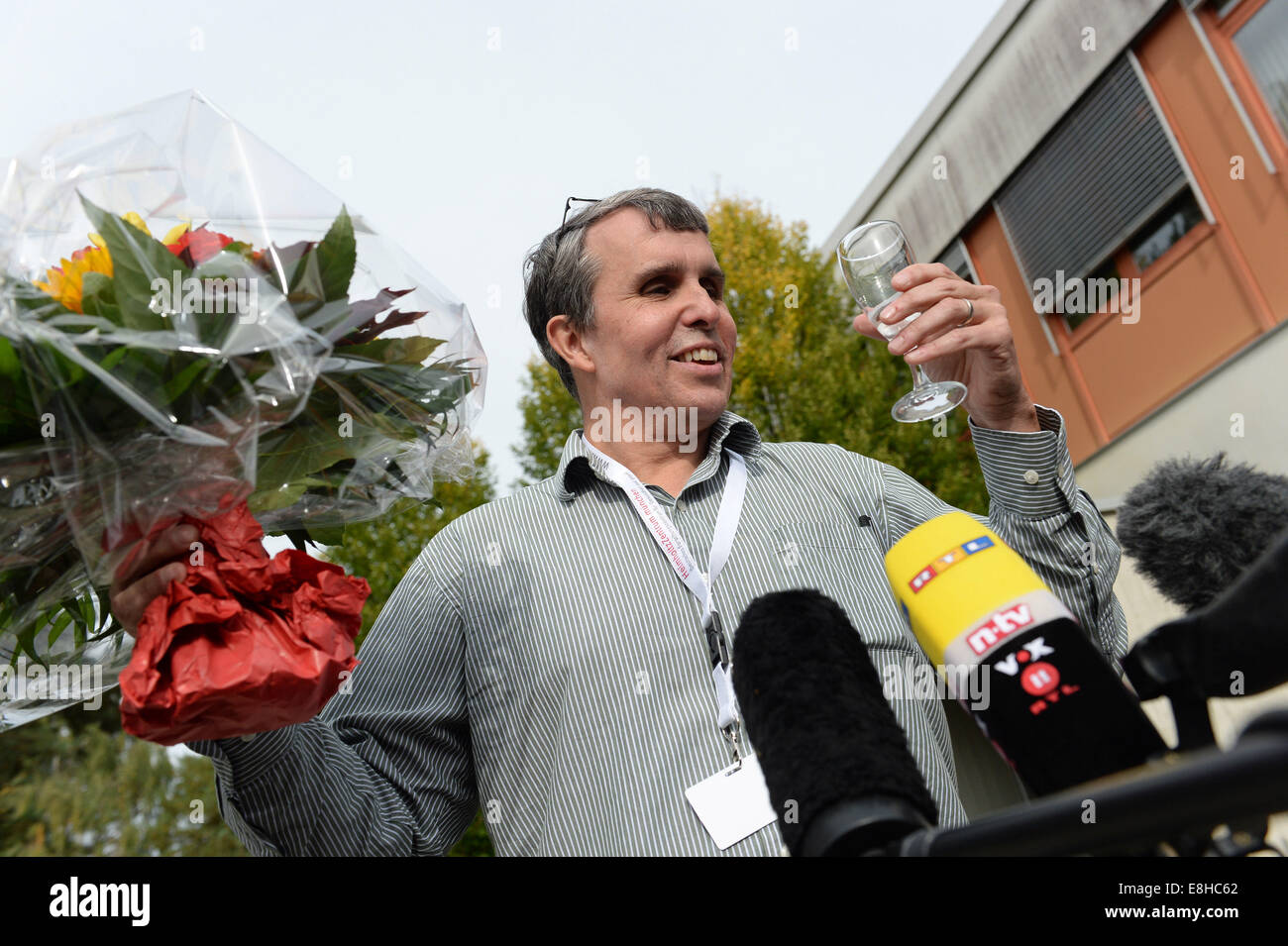 American scientist Eric Betzig is pictured at the Helmholtz center in ...